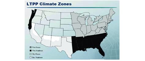 Definition Of The Four Ltpp Climate Zones [13] Download Scientific Diagram