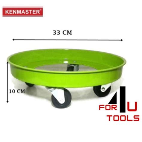Jual Kenmaster Roda Tabung Gas Lpg Alas Air Galon Tempat Pot Bunga Tatakan Di Seller Consume