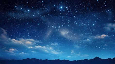 Fondo De Estrellas Del Cielo Galáctico Foto Premium