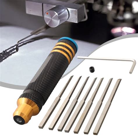 Prime Model Scriber With Blade Resin Carved Scribe Line Hobby Cutting Tools Chisel 7 Replace