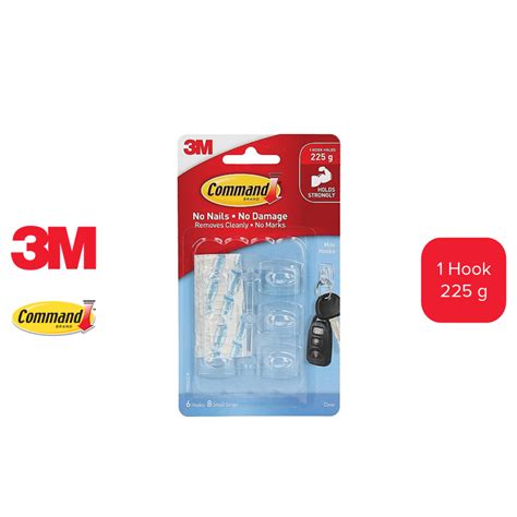 3m Command Mini Hooks 17006clr Dian Be Hardware Online And Diy Store