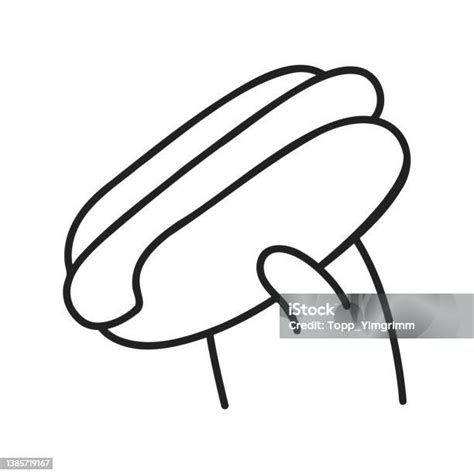 핫도그 식음료 낙서 고기에 대한 스톡 벡터 아트 및 기타 이미지 고기 낙서 드로잉 벡터 Istock