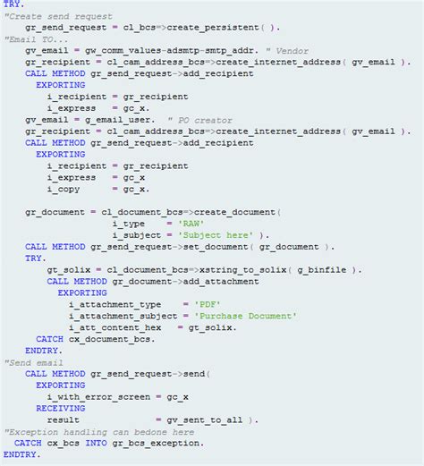 multiple mail send option through sap script sap community