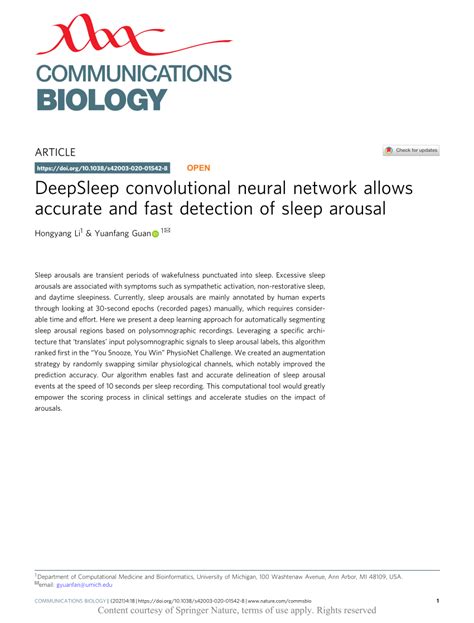 Pdf Deepsleep Convolutional Neural Network Allows Accurate And Fast