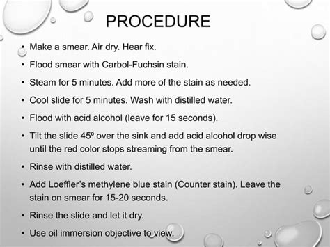 STAINING TECHNIQUES AND TYPES PROCEDURE PPTX Chemistry Science