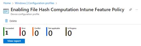 How To Configure The Enable File Hash Computation Feature Policy