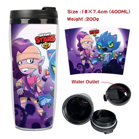 Brawl Stars Water Bottles Werewolf Leon Emz Brawl Stars