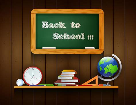 Welcome Back To School Board Hanging On The Wood Background 5092278