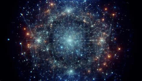 在神經網絡中 覽 語言的3d可視化模擬潛在空間 Premium Ai Generated Image