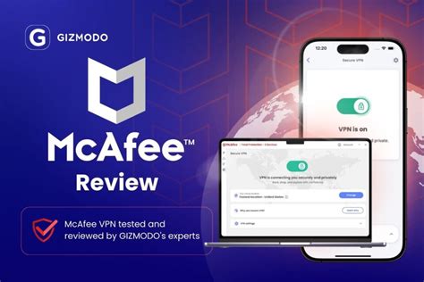Mcafee Safe Connect Vpn Review Gizmodo