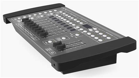 Universal Dmx Light Controller Off 3d Model 34 3ds Blend C4d Fbx
