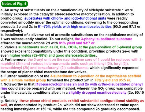 Nat Commun：卡宾有机催化平面对映选择性大环内酯化反应方法学 化学空间 Chem Station