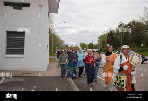Peace Activists Protest Nuclear Weapons Production At Oak Ridge Weapons