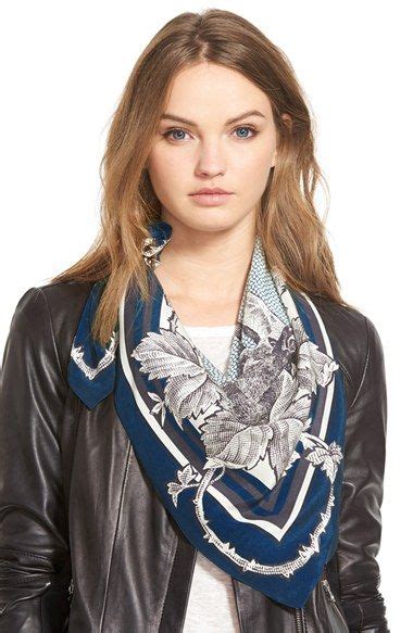 The Kooples Square Silk Scarf Nordstrom Square Silk Scarf Silk