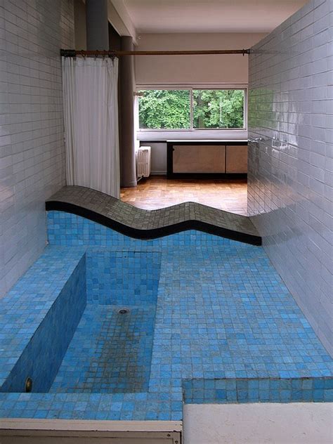 Elegant Chaise Lounge Next To Villa Savoye S Bath
