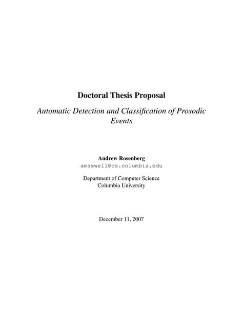 Pdf Automatic Detection And Classification Of Prosodic Events