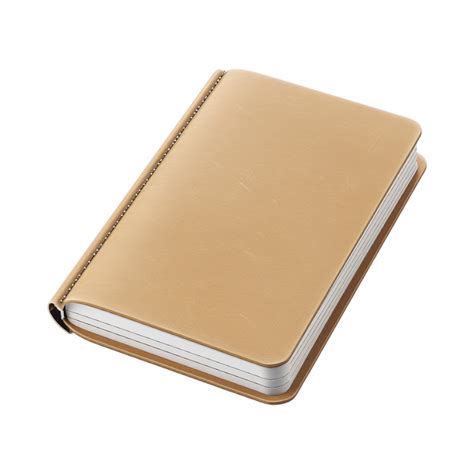 Blank Notebook On Transparent Background PNG