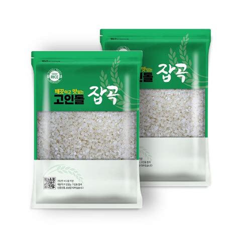 고인돌 쌀2kg1kg1kg 강화섬쌀 백미 홈플러스 택배배송