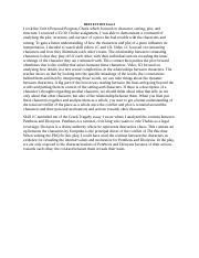 PPC Reflection AP Lit Unit Docx REFLECTION Unit I Took The Unit Personal Progress Check