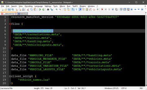 [solved] vehicle add on resource globbing syntax resource support