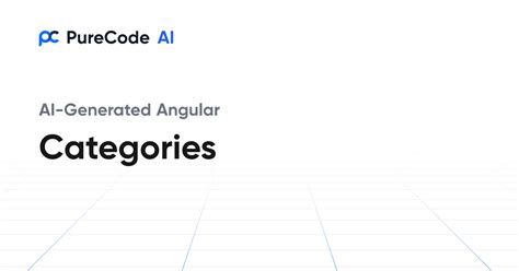 Build Great Angular Categories Components Faster Using Ai Tools