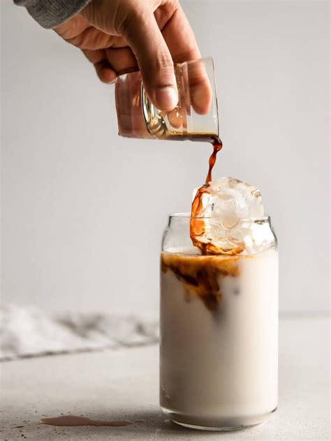 Iced Vanilla Latte Recipe Real Vibrant