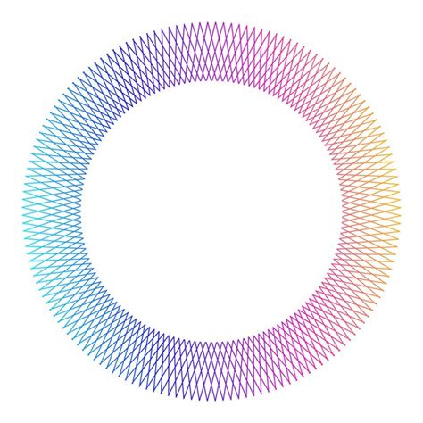 디자인 요소 많은 보라색 라인 서클 링의 물결 흰색 배경에 고립 된 추상 수직 물결 모양의 줄무늬 벡터 일러스트 레이 션 Eps 10 혼합 도구를 사용하여 만든 라인으로