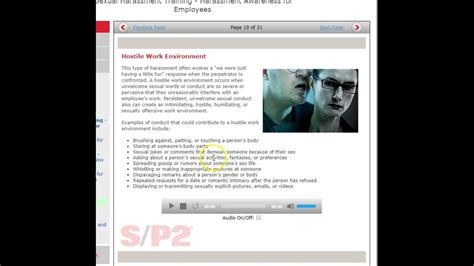 Sexual Harassment Training YouTube