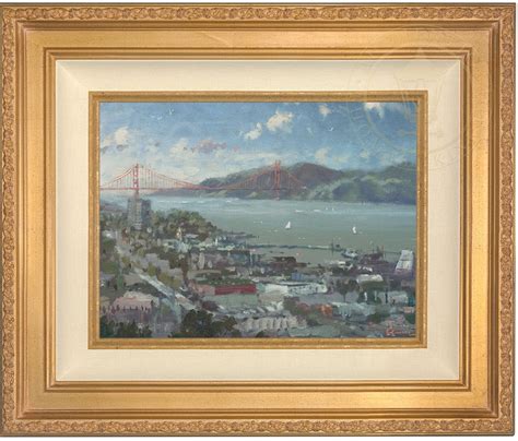 San Francisco View From Coit Tower Limited Edition Canvas Art