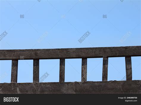 Ladder Old Wood Laid Image Photo Free Trial Bigstock