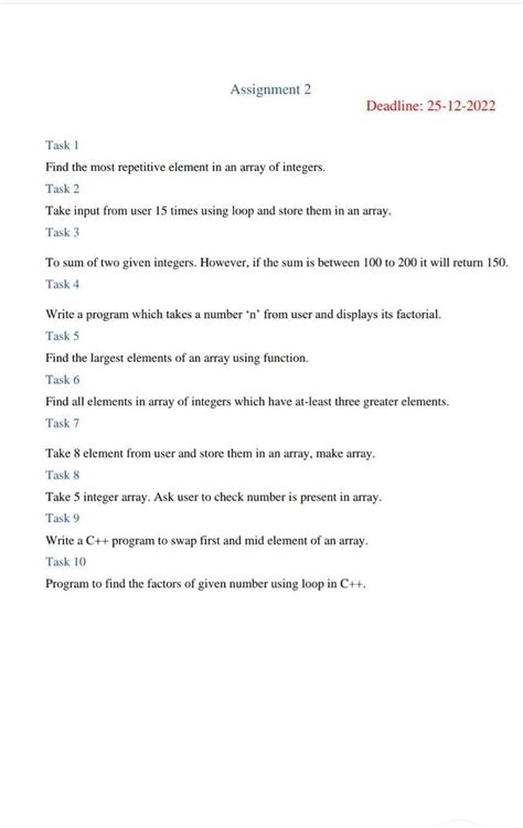 solved assignment 1 deadline 17−12−2022 task 1 write a