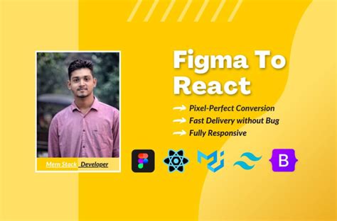 Convert Figma To React Psd To React Js Responsive Web App By Alamin934 Fiverr