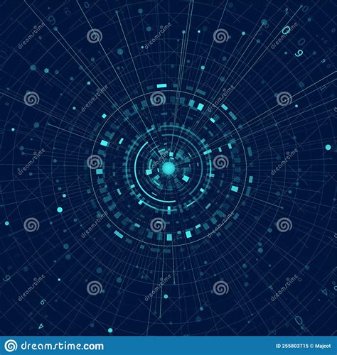 Abstract Infographics Visualization Stock Vector Illustration Of