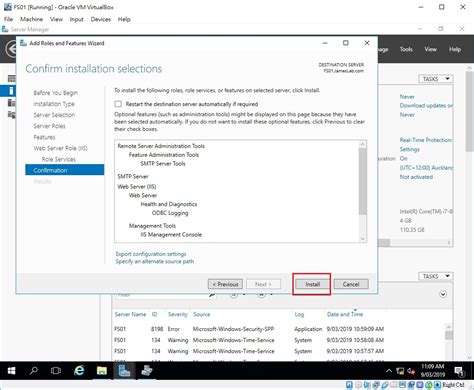 Jamespcschool Fsrm Chapter 1 Overview Fsrm Install And Configure Smtp