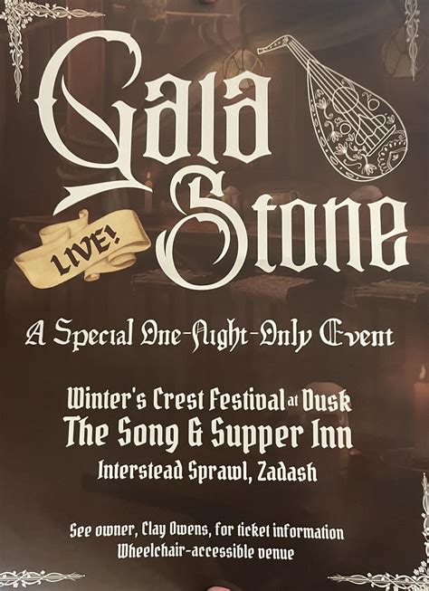 Oc My Dm Made Me A Performance Poster For My Bard For Christmas Rdnd