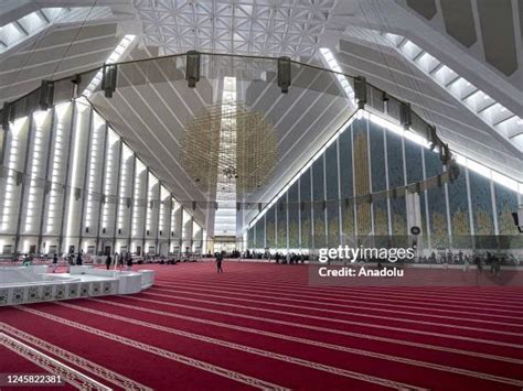 Faisal Mosque Photos And Premium High Res Pictures Getty Images
