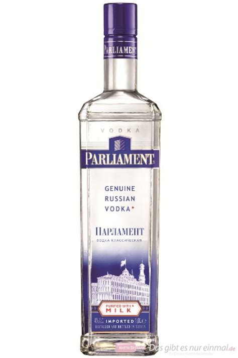 Parliament Vodka 37,5% 0,7l Flasche