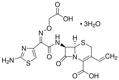Cefixime Trihydrate Cas 125110 14 7 P212121 Store