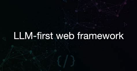 Llm First Web Framework Seofomo News