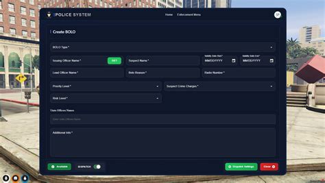 Cr Dispatch Mdt Police Dispatch And Mdt System Esx Qb Core Q Box