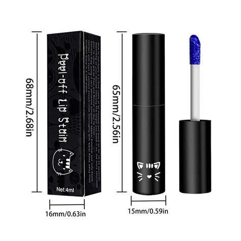 Buy 5 Colors Lip Stain Peel Off Lip Stain Lip Tint Tear Off Lipstick