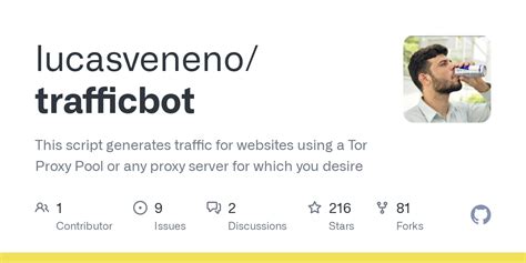 GitHub Lucasveneno Trafficbot This Script Generates Traffic For Websites Using A Tor Proxy
