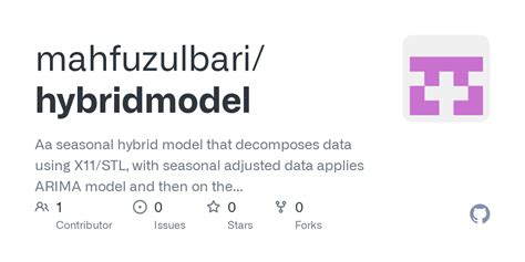 GitHub Mahfuzulbari Hybridmodel Aa Seasonal Hybrid Model That Decomposes Data Using X STL