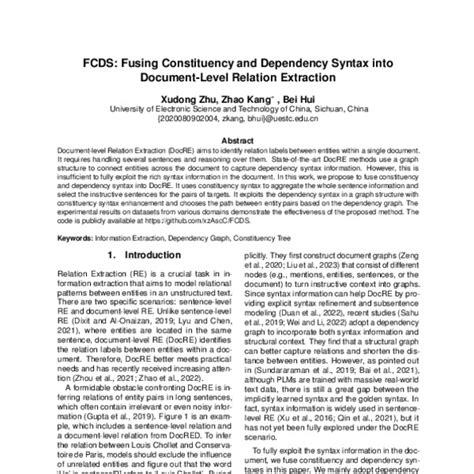 Fcds Fusing Constituency And Dependency Syntax Into Document Level