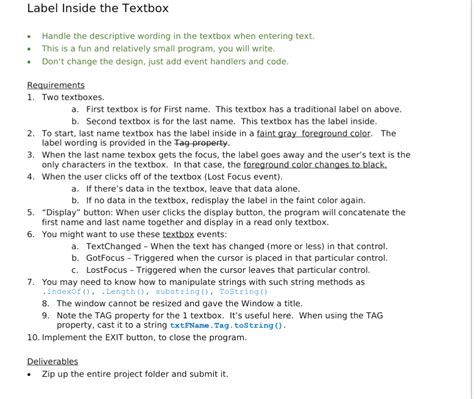 Solved Create A C Windows Desktop App In Visual Chegg