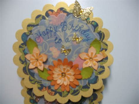 Paper Hugs And Kisses Triple Tiered Easel Card For A Favorite Aunt
