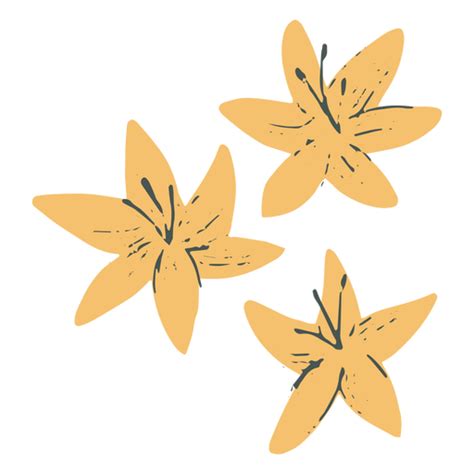 Diseño Png Y Svg De Icono De Naturaleza De Flores Amarillas De Flor De
