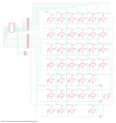 Schematic Review Button Matrix General Electronics Arduino Forum