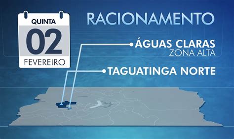 Df Tem Corte De água Em áreas De Águas Claras E Taguatinga Nesta Quinta