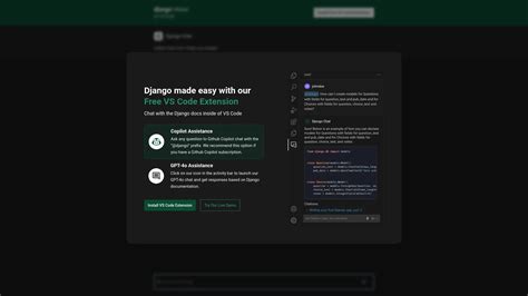 Efficient Django Assistance With Django Helper For Vs Code Creatiai